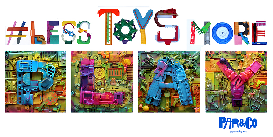 Less toys more play